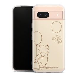 DeinDesign Google Pixel 8a Handy Silikon H&uuml;lle Case transparent Handyh&uuml;lle Disney Official Licensed Product Winnie The Pooh Silikon Case