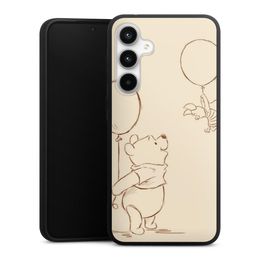 DeinDesign Galaxy A35 5G Handy Premium Silikon H&uuml;lle Handyh&uuml;lle schwarz Case Disney Official Licensed Product Winnie The Pooh Silikon Premium Case