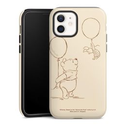 DeinDesign iPhone 12 mini Handy Panzer Handyh&uuml;lle robuste Outdoor H&uuml;lle Schutzh&uuml;lle gl&auml;nzend Winnie The Pooh Official Licensed Product Disney Tough Case