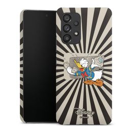 DeinDesign Galaxy A53 5G Handy Premium Case Smartphone Handyh&uuml;lle Schutzh&uuml;lle matt Disney Official Licensed Product Donald Duck Premium Case