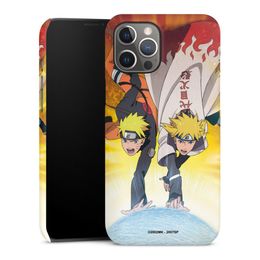 DeinDesign iPhone 12 Pro Max Handy Premium Case Smartphone Handyh&uuml;lle Schutzh&uuml;lle matt Naruto Shippuden Minato Namikaze Official Licensed Product Premium Case