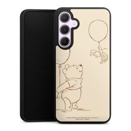 DeinDesign Galaxy A55 5G Handy Premium Silikon H&uuml;lle Handyh&uuml;lle schwarz Case Disney Official Licensed Product Winnie The Pooh Silikon Premium Case