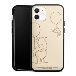 DeinDesign iPhone 12 mini Handy Silikon H&uuml;lle Case schwarz Handyh&uuml;lle Disney Official Licensed Product Winnie The Pooh