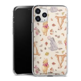 DeinDesign iPhone 11 Pro Max Handy Silikon H&uuml;lle Case transparent Handyh&uuml;lle Muster Winnie Puuh Tigger Official Licensed Product Silikon Case