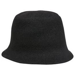 Flex Cap Urban Classics "Urban Classics Unisex Knit Bucket Hat", Damen, Gr. onesize, schwarz, 100% Polyacryl, unifarben, Caps