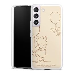 DeinDesign Galaxy S22 Handy Silikon H&uuml;lle Case transparent Handyh&uuml;lle Disney Official Licensed Product Winnie The Pooh Silikon Case