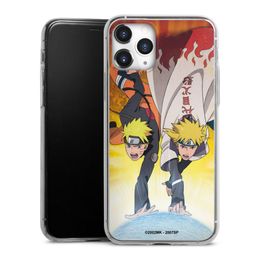 DeinDesign iPhone 11 Pro Handy Slim Case Silikon Handyh&uuml;lle transparent H&uuml;lle extra d&uuml;nn Minato Namikaze Official Licensed Product Naruto Shippuden Silikon Slim 
