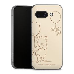 DeinDesign Google Pixel 9a Handy Silikon H&uuml;lle Case transparent Handyh&uuml;lle Disney Official Licensed Product Winnie The Pooh Silikon Case