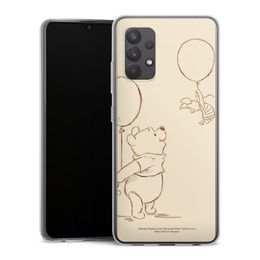 DeinDesign Galaxy A32 4G Handy Silikon H&uuml;lle Case transparent Handyh&uuml;lle Disney Official Licensed Product Winnie The Pooh Silikon Case