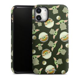 DeinDesign iPhone 11 Handy Panzer Handyh&uuml;lle robuste Outdoor H&uuml;lle Schutzh&uuml;lle matt Official Licensed Product Baby Yoda Star Wars Muster Tough Case
