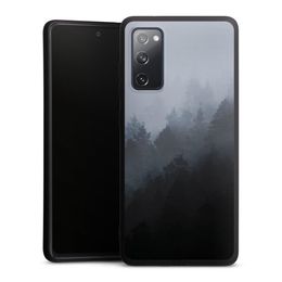 DeinDesign Galaxy S20 FE 5G Handy Premium Silikon H&uuml;lle Handyh&uuml;lle schwarz Case Kunst Nature Tree Silikon Premium Case