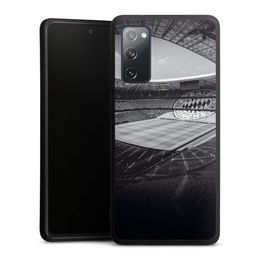 DeinDesign Galaxy S20 FE Handy Premium Silikon H&uuml;lle Handyh&uuml;lle schwarz Case Stadium Fcb Fc Bayern M&uuml;nchen Silikon Premium Case