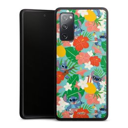 DeinDesign Galaxy S20 FE Handy Premium Silikon H&uuml;lle Handyh&uuml;lle schwarz Case Disney Movie Lilo & Stitch Silikon Premium Case