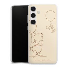 DeinDesign Galaxy S24+ Handy Silikon H&uuml;lle Case transparent Handyh&uuml;lle Disney Official Licensed Product Winnie The Pooh Silikon Case