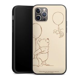 DeinDesign iPhone 12 Pro Handy Premium Silikon H&uuml;lle Handyh&uuml;lle schwarz Case Disney Official Licensed Product Winnie The Pooh Silikon Premium Case