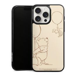DeinDesign iPhone 15 Pro Max Handy Silikon H&uuml;lle Case schwarz Handyh&uuml;lle Disney Official Licensed Product Winnie The Pooh