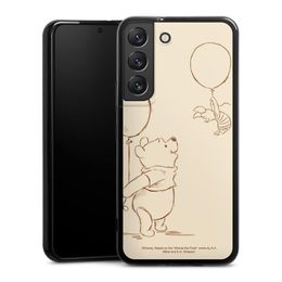 DeinDesign Galaxy S22 Handy Slim Case extra d&uuml;nn Silikon Handyh&uuml;lle schwarz H&uuml;lle Disney Official Licensed Product Winnie The Pooh Silikon Slim Case