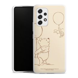 DeinDesign Galaxy A53 5G Handy Silikon H&uuml;lle Case wei&szlig; Handyh&uuml;lle Official Licensed Product Disney Winnie The Pooh Silikon Case