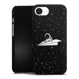 DeinDesign iPhone 16e Handy Premium Case Smartphone Handyh&uuml;lle Schutzh&uuml;lle matt Comic Paper Astronaut Premium Case