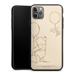 DeinDesign iPhone 11 Pro Max Handy Premium Silikon H&uuml;lle Handyh&uuml;lle schwarz Case Official Licensed Product Disney Winnie The Pooh Silikon Premium Case