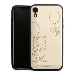 DeinDesign iPhone Xr Handy Premium Silikon H&uuml;lle Handyh&uuml;lle schwarz Case Disney Official Licensed Product Winnie The Pooh Silikon Premium Case