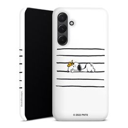 DeinDesign Galaxy A35 5G Handy Premium Case Smartphone Handyh&uuml;lle Schutzh&uuml;lle matt Snoopy Dog Peanuts Premium Case