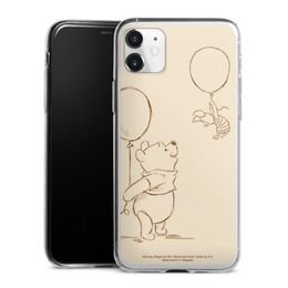 DeinDesign iPhone 11 Handy Slim Case Silikon Handyh&uuml;lle transparent H&uuml;lle extra d&uuml;nn Winnie The Pooh Official Licensed Product Disney Silikon Slim Case
