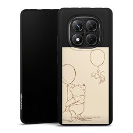 DeinDesign Xiaomi Redmi Note 14 Pro 5G Handy Premium Silikon H&uuml;lle Handyh&uuml;lle schwarz Case Disney Official Licensed Product Winnie The Pooh Silikon Premium Case