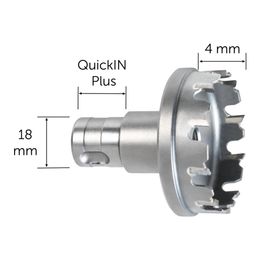 Fein HM-Lochs&auml;ge mit QuickIN PLUS-Aufnahme &Oslash;15 (63131015010)