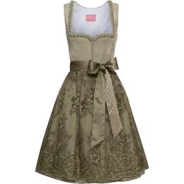 Kr&uuml;ger Dirndl Kr&uuml;ger Madl Midi-Dirndl Aysha Oliv/Gr&uuml;n (Gr&ouml;&szlig;e: 44)