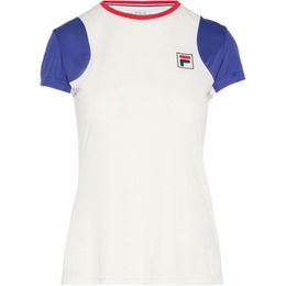 Fila Tennisshirt Damen - Gr&ouml;&szlig;e M - wei&szlig;