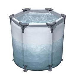 Bestway Eisbad 'Lay-Z-Spa Glacial Dip ' lichtgrau mit Eismuster &Oslash; 90 x 80 cm