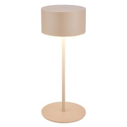 Briloner Akku-LED-Tischleuchte 'Kira' beige 2,6 W 150 lm 2700 K