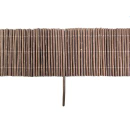 Beetumrandung gerade Weide 200 x 25/40 cm