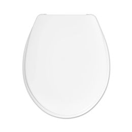 Hamberger WC-Sitz Toilettensitz Kunststoff mit Deckel wei&szlig; - 522360