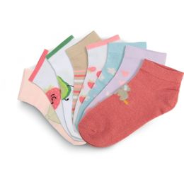 SoC Kinder Sneaker socken 8-pack Bunt M&auml;dchen 23-26