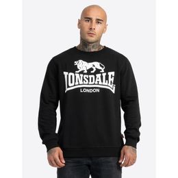Lonsdale Herren Rundhals Sweatshirt schmale Passform GO SPORT