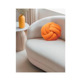 Dekor Knotenkissen, orange