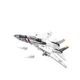 Reobrix 33032 Kampfjet Klemmbaustein 1600 Teile 66 cm ab 14