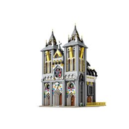 Reobrix 66027 Mittelalterliche Kirche Klemmbaustein Geb&auml;ude 3468 Teile ab 14