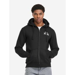 Lonsdale Herren Kapuzensweatjacke mit Rei&szlig;verschluss normale Passform ROTHERHITHE