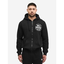 Lonsdale Herren Kapuzensweatjacke mit Rei&szlig;verschluss normale Passform SEGHILL