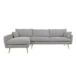 HTI-Living Ecksofa Antonius Webstoff Grau links