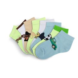 SoC Kinder Sneaker socken 8-pack Bunt Jungen 31-34
