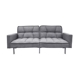 HTI-Living Schlafsofa Brigga Leinen Grau