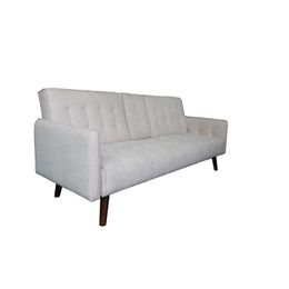 HTI-Living Sofa mit Knopfsteppung Elouisa Grau