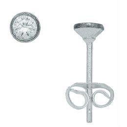 Adelia&acute;s Paar Ohrh&auml;nger ADELIA&acute;S "Ohrstecker Ohrringe 925 Silber mit Zirkonia &ndash; Silberohrringe", silber, Ohrringe, Damen, Damen, Silber 925 (Sterlingsilber), Silberohrringe