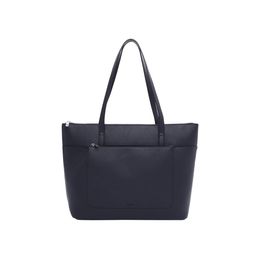 Emily & Noah Shopper EMILY & NOAH "Shopper E&N Albi RUE 09", Damen, Gr. B/H/T: 34cm x 30cm x 13cm 0, blau (blau 500), PVC, Taschen Shopper