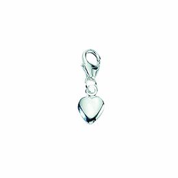Adelia&acute;s Charm Herz ADELIA&acute;S "Charm Herzanh&auml;nger 925 Silber &ndash; Silberanh&auml;nger Herz", silber, Charms, Damen, Silber 925 (Sterlingsilber), Silberanh&auml;nger Herz