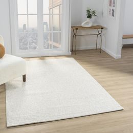 Teppich Sehrazat "Ada, auch als L&auml;ufer", beige cream, B:80cm H:10mm L:300cm, Polyester, Teppiche, Teppich, Kurzflor, robust, Wohnzimmer